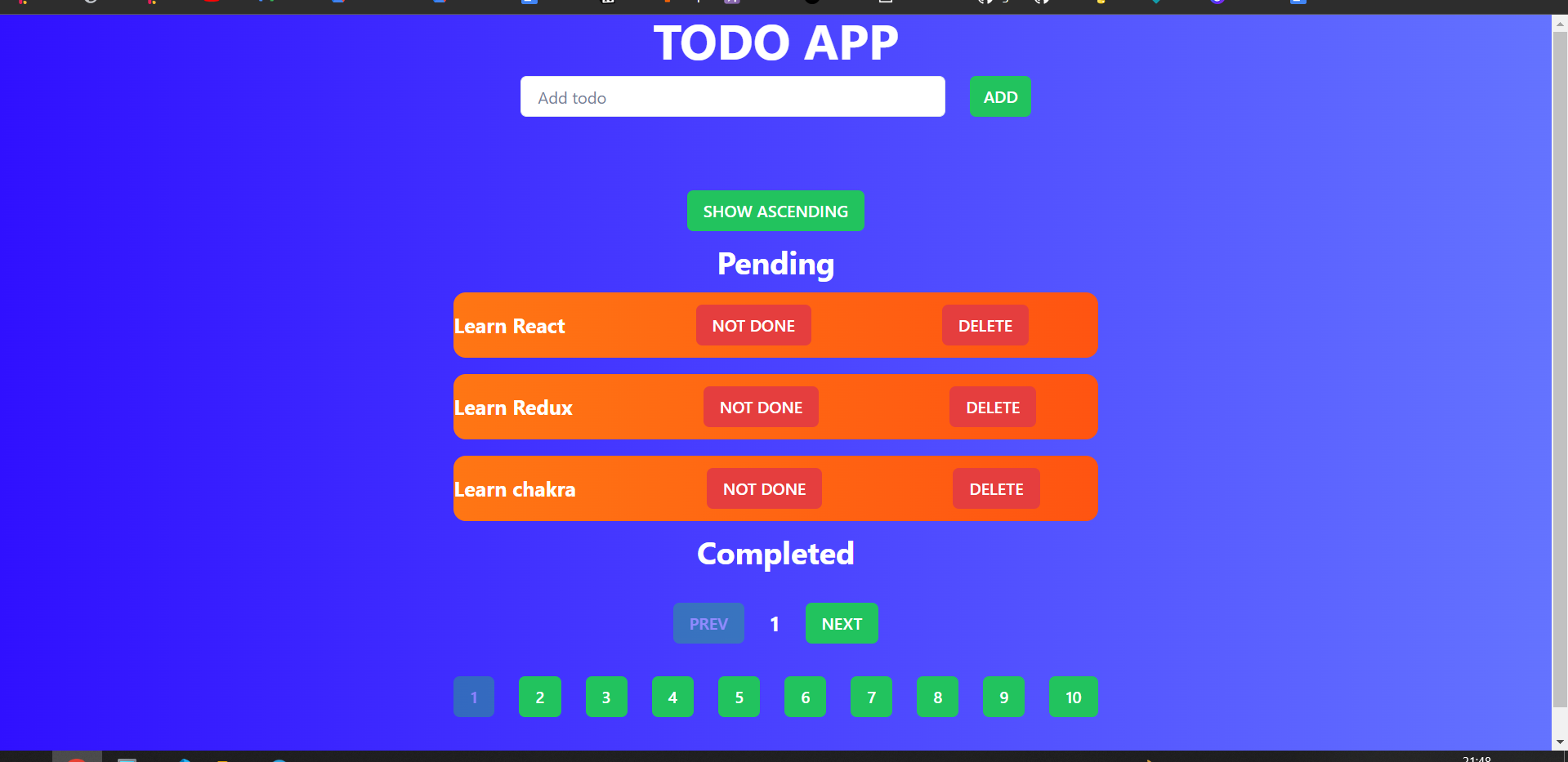 Todo App