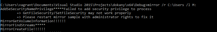 Unable to set breakpoint in MirrorFindStreams · Issue #536 · dokan-dev/dokany · GitHub
