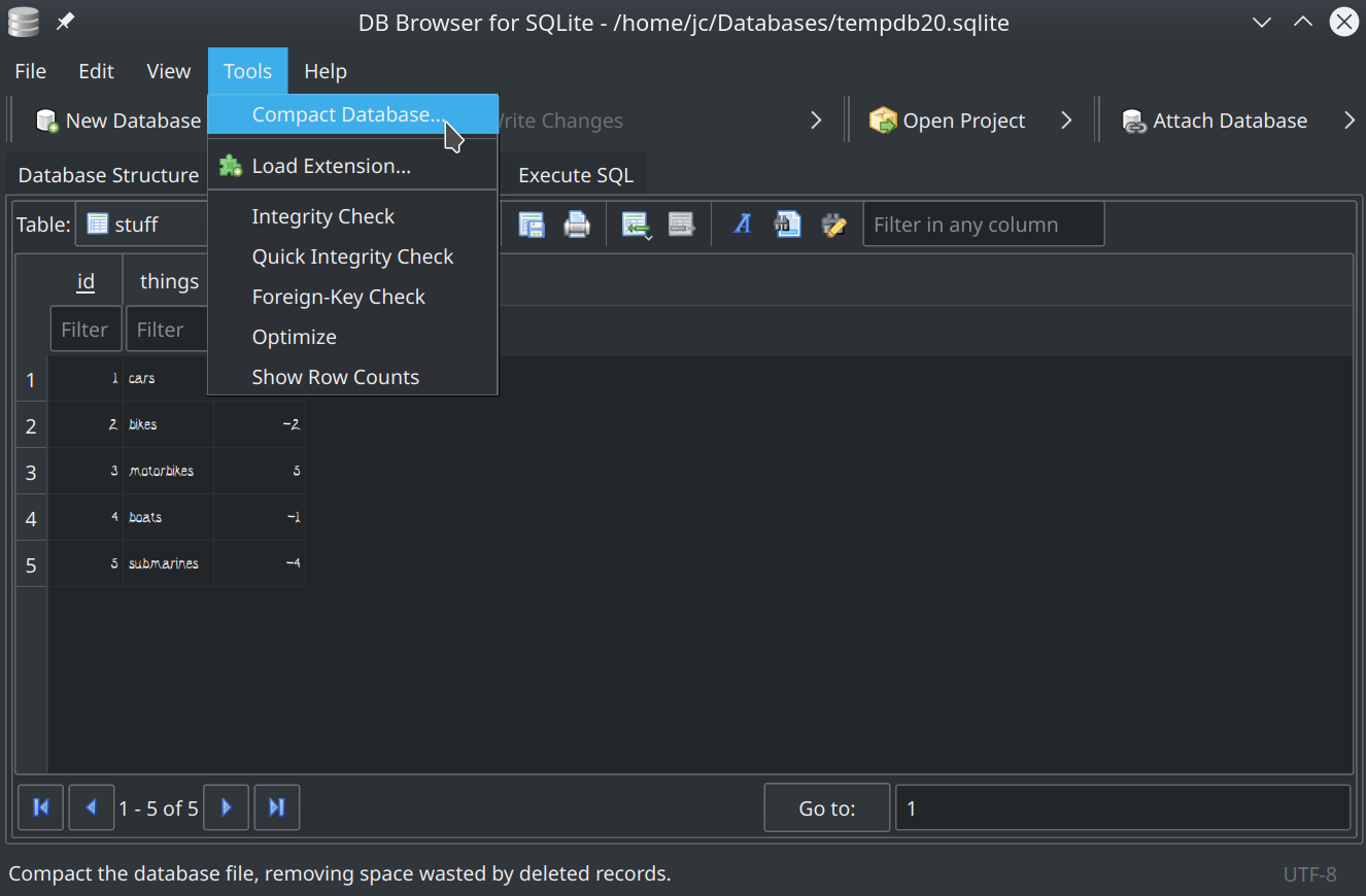 vakuum · Issue #3322 · sqlitebrowser/sqlitebrowser · GitHub