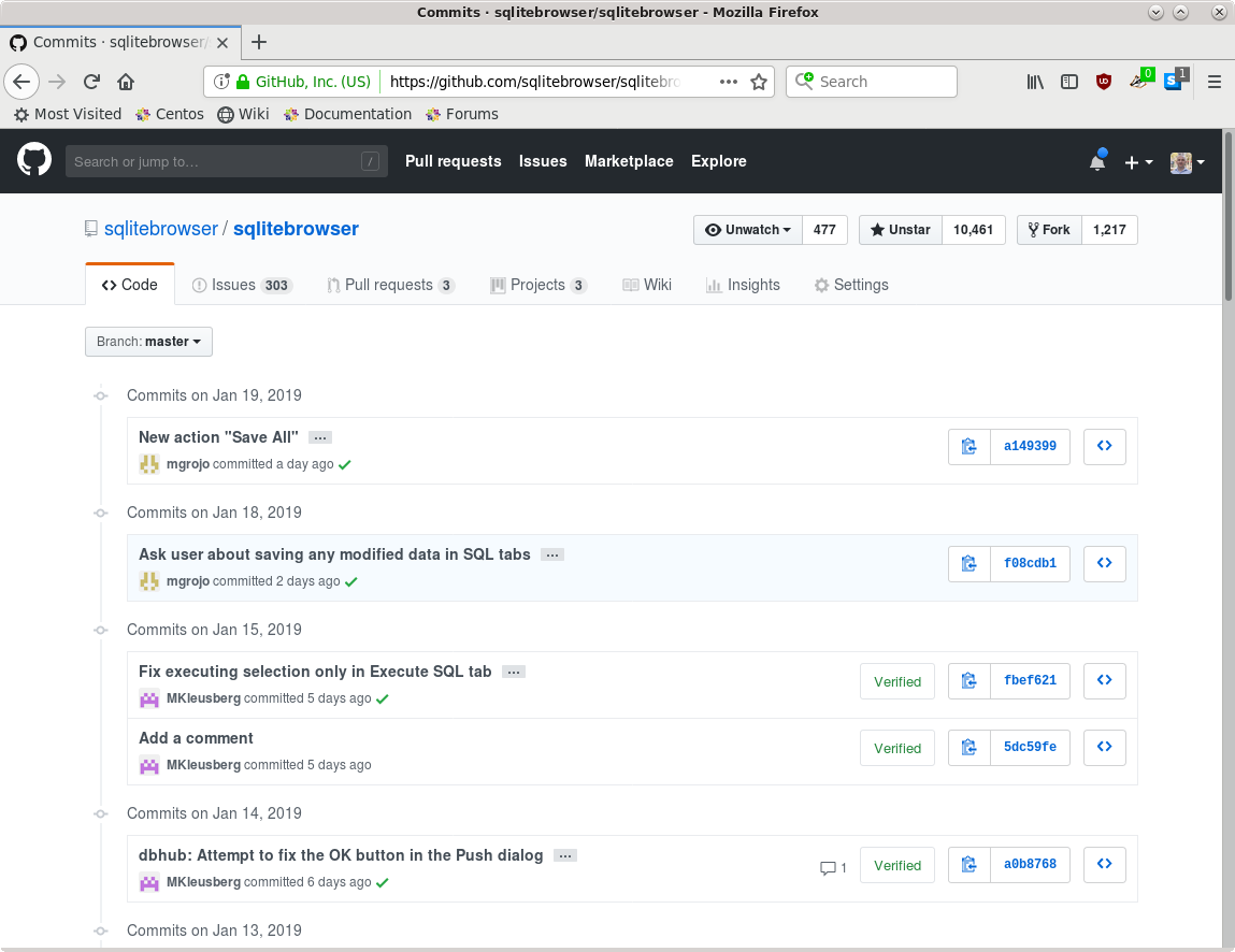 string " " -> QString("") · Issue #1603 · sqlitebrowser/sqlitebrowser · GitHub