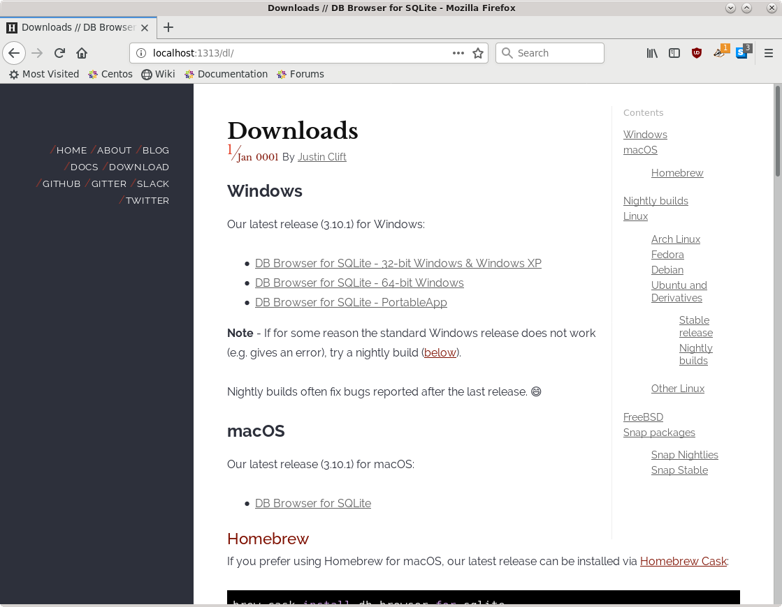 New DB4S website · Issue #1724 · sqlitebrowser/sqlitebrowser · GitHub