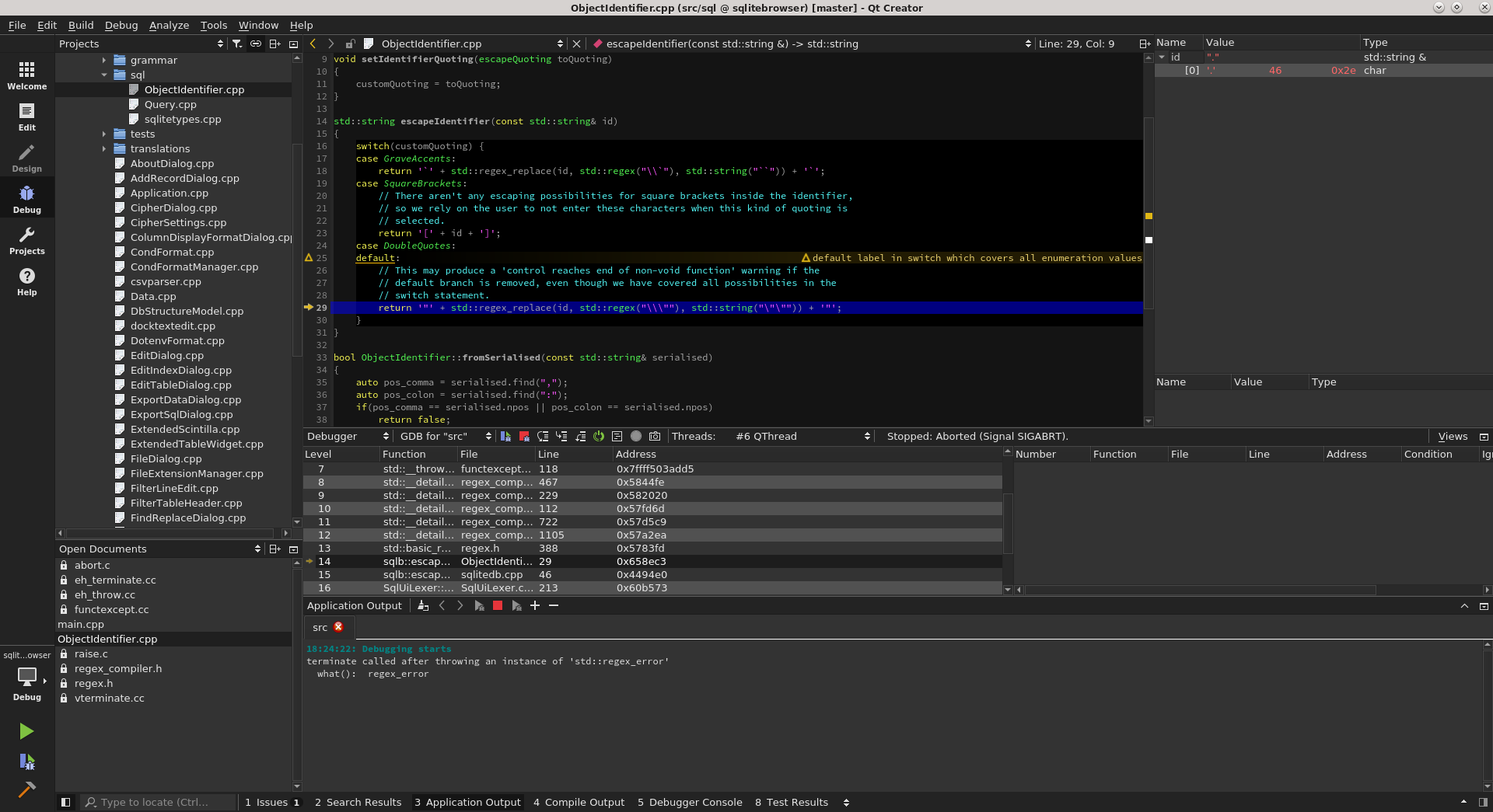 Build failure on CentOS 7 x64 · Issue #1873 · sqlitebrowser/sqlitebrowser · GitHub