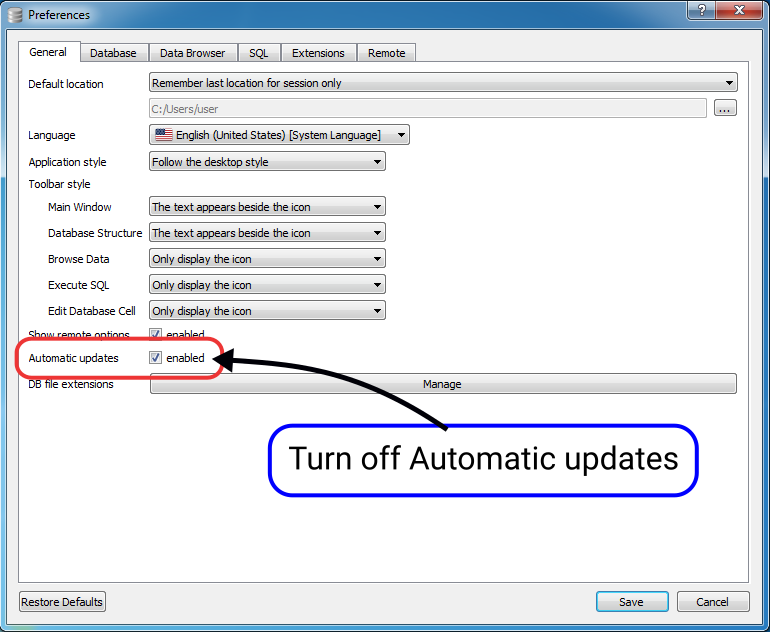error message when launching DB Browser v 3.11.2 under Win10 · Issue #2160 · sqlitebrowser ...