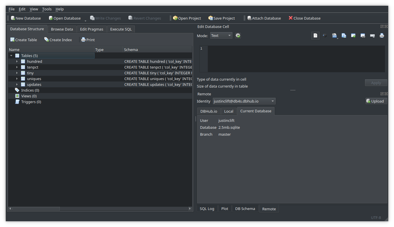 Remote pane: what should be shown? · Issue #2297 · sqlitebrowser/sqlitebrowser · GitHub
