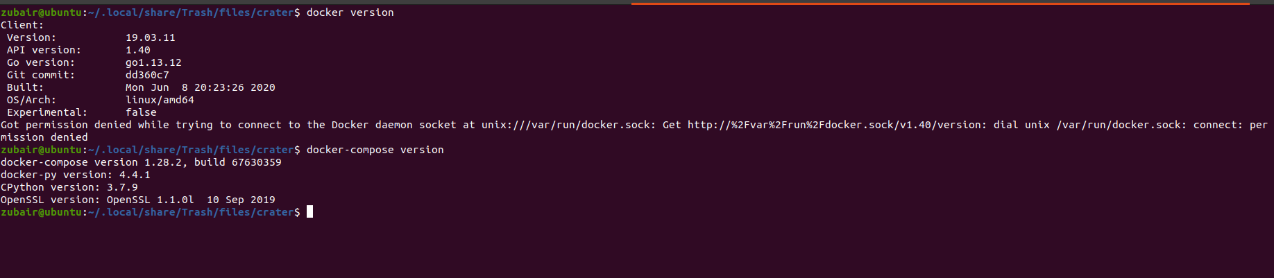 Installation stuck --Docker compose error · Issue #363 · crater-invoice-inc/crater · GitHub