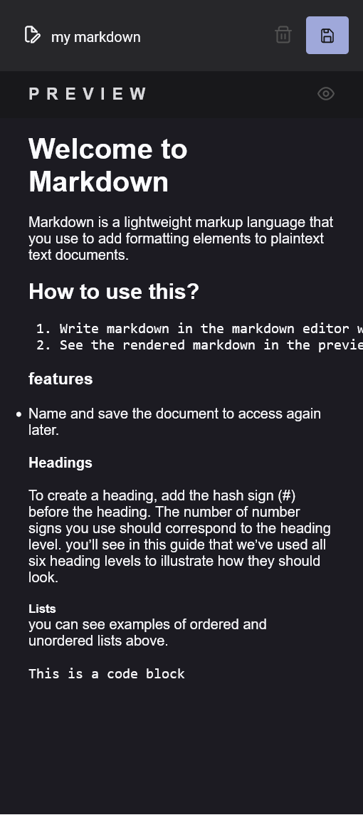 GitHub - kirtymeena/Markdown-Editor: A Markdown editor with preview
