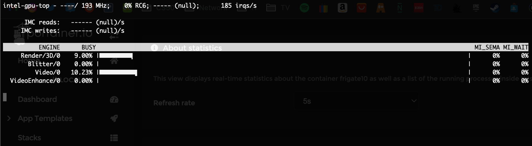 [HW Accel Support]: greenscreen when hwaccel enabled - libva init failed · Issue #3744 ...
