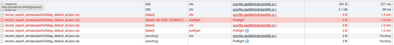 [BUG] - Stuck preparing download during export record data · Issue #195 · code-kern-ai/refinery ...
