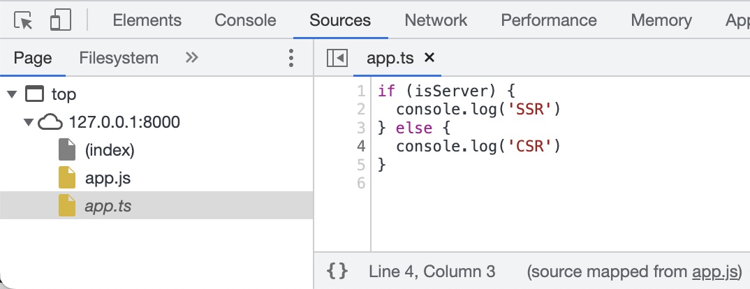 Source Map Not Correct When Using `minifysyntax` To Eliminate Dead Code Branches The Branch