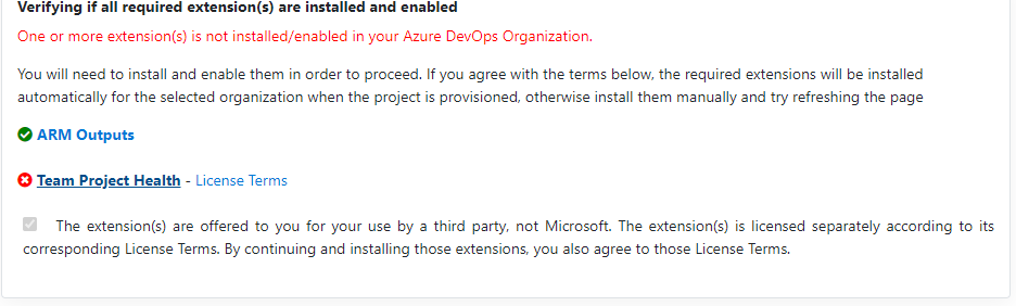 Failed to create a new project based on the Tailwind Traders template · Issue #774 · microsoft ...