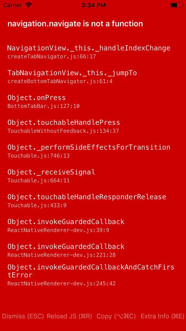 V2 Create Tabnavigator Cannot Be Standalone · Issue 4014 · React Navigation React Navigation