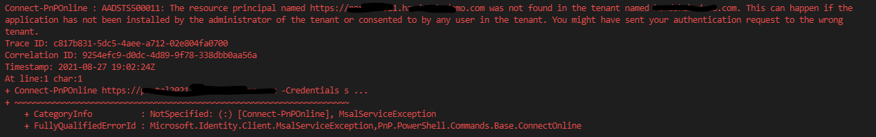 [BUG] Cannot connect to SharePoint 2019 · Issue #1038 · pnp/powershell · GitHub