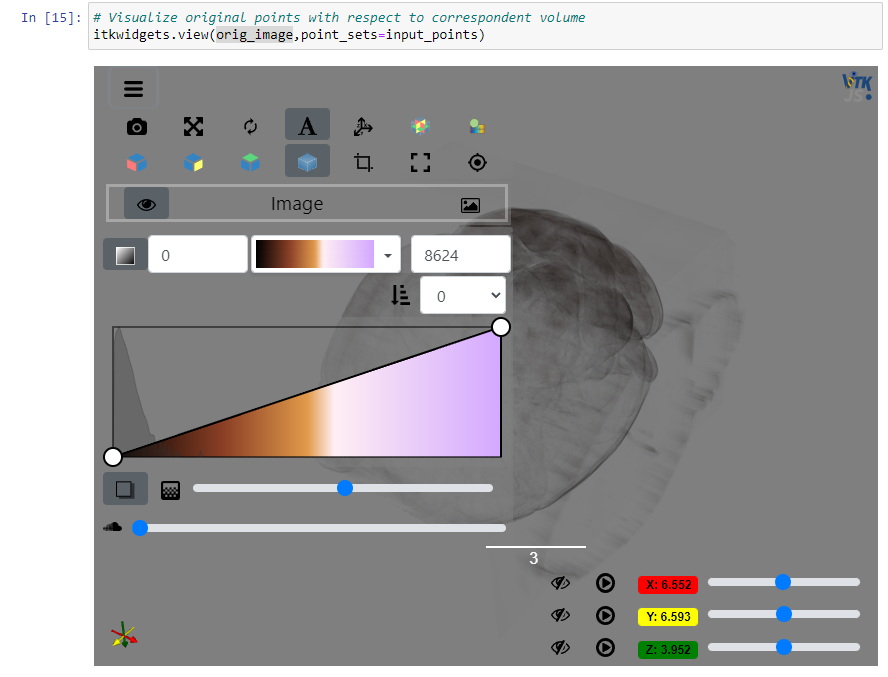 Cannot overlay point set on image · Issue #606 · InsightSoftwareConsortium/itkwidgets · GitHub