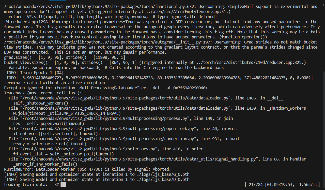 Training code error · Issue #9 · p0p4k/vits2_pytorch · GitHub