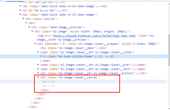 el-image 大图预览功能大概率会空白，官网目前也有这个情况 · Issue #112 · ElementUI/element-starter · GitHub