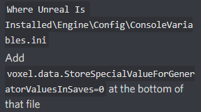 Improve load save perf by properly exposing StoreSpecialValue · Issue #270 · VoxelPlugin ...
