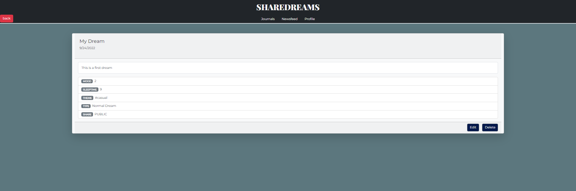 GitHub - swc617/dream-journal-frontend