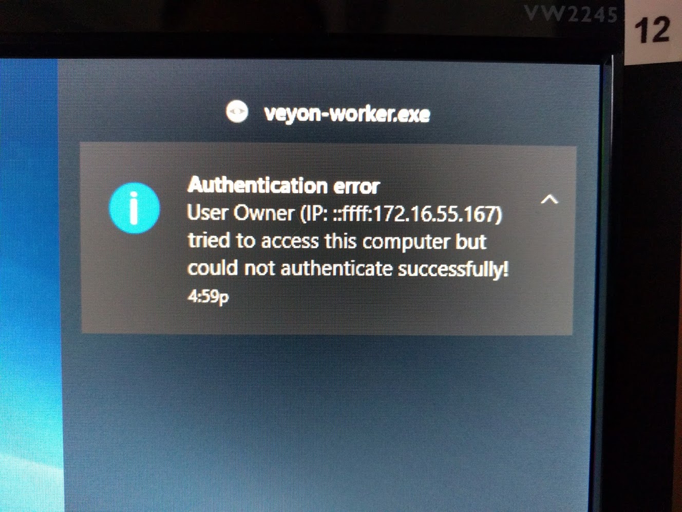 Authentification error on Windows 10 · Issue #364 · veyon/veyon · GitHub