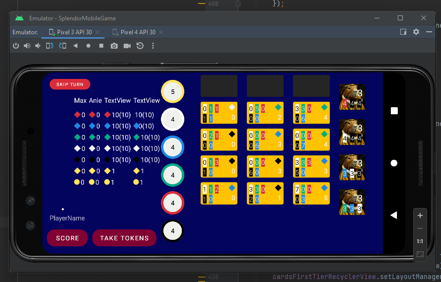 Turn indicator should display the name of the current player · Issue ...