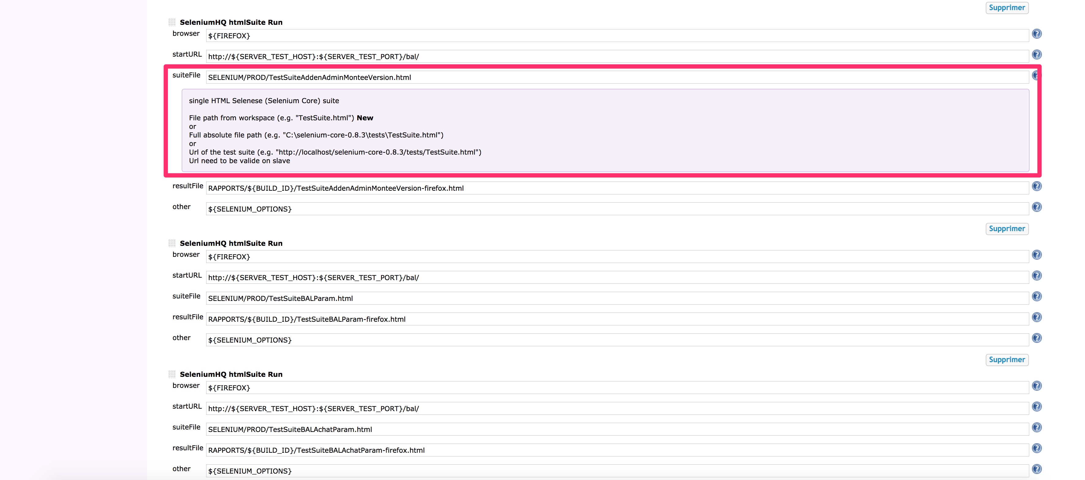 To Integrate Testsuite In Hudson Old Version Of Jenkins · Issue 406 · Seleniumhqselenium Ide