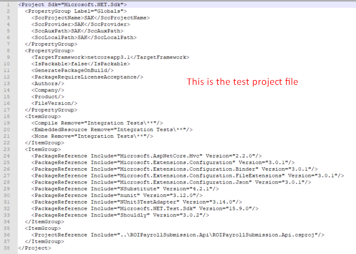 Assemblyinfo Net Core Stamps Csproj Files With Empty Xml Attribute Tags · Issue 149 · Bmuun