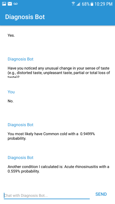 GitHub - sydnieec/Diagnosis-Bot: 🚑 A chatbot that is designed to give ...