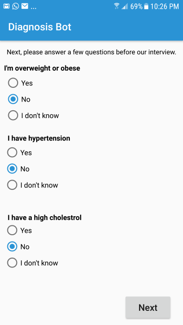 GitHub - sydnieec/Diagnosis-Bot: 🚑 A chatbot that is designed to give ...