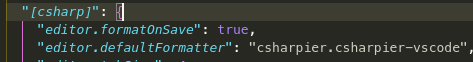 VSCode CSharpier extension - "Configured as formatter but cannot format 'C#'-files · Issue #633 ...