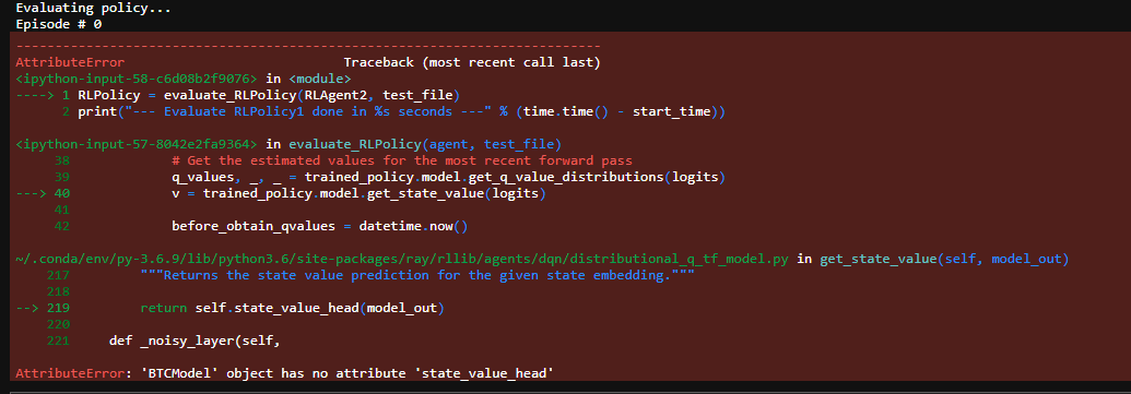 Attributeerror Object Has No Attribute Statevaluehead · Issue 10342 · Ray Projectray · Github 8172