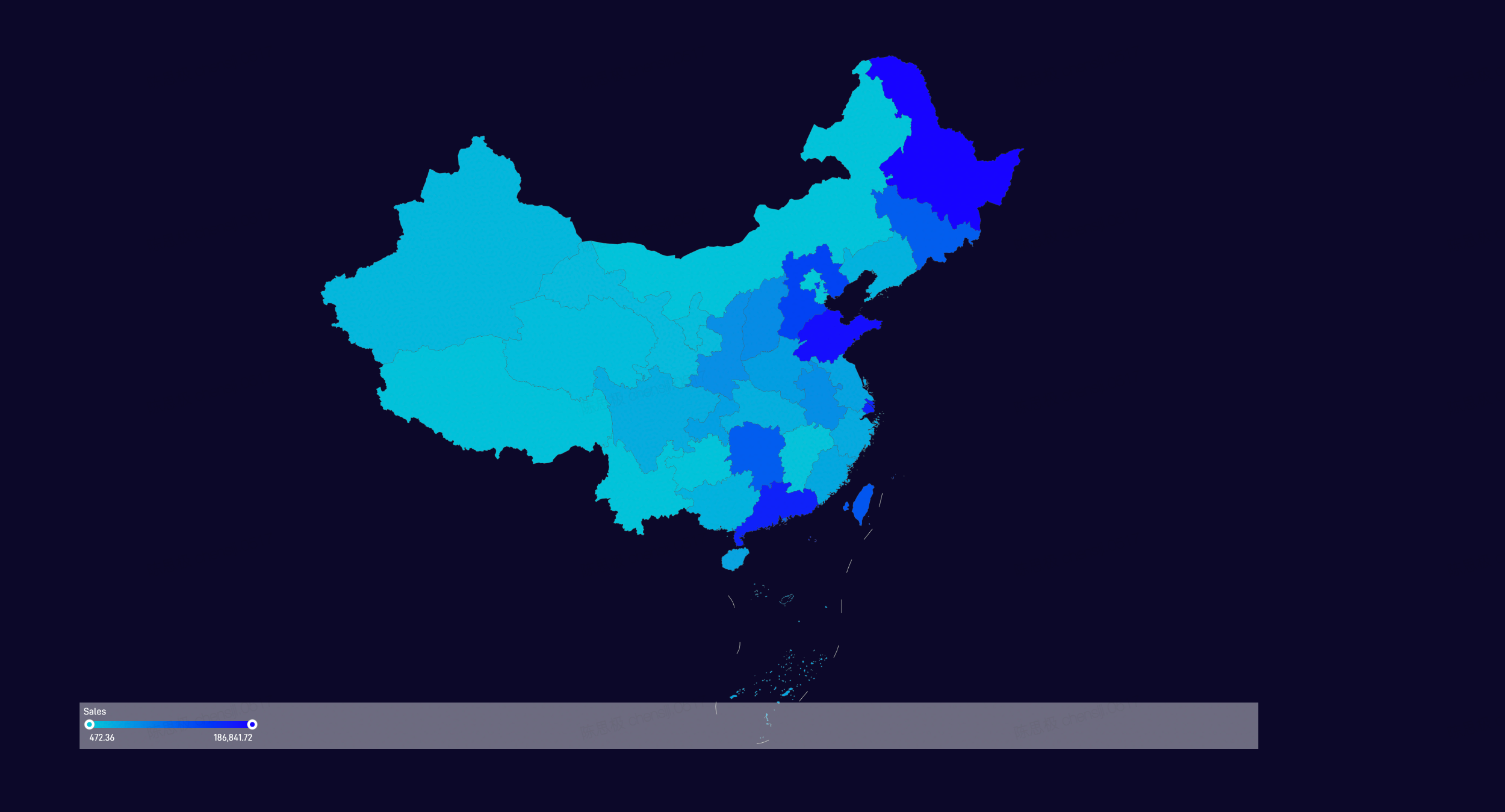 [Bug] map cannot be adaptive when resize charts · Issue #1609 · VisActor/VChart · GitHub