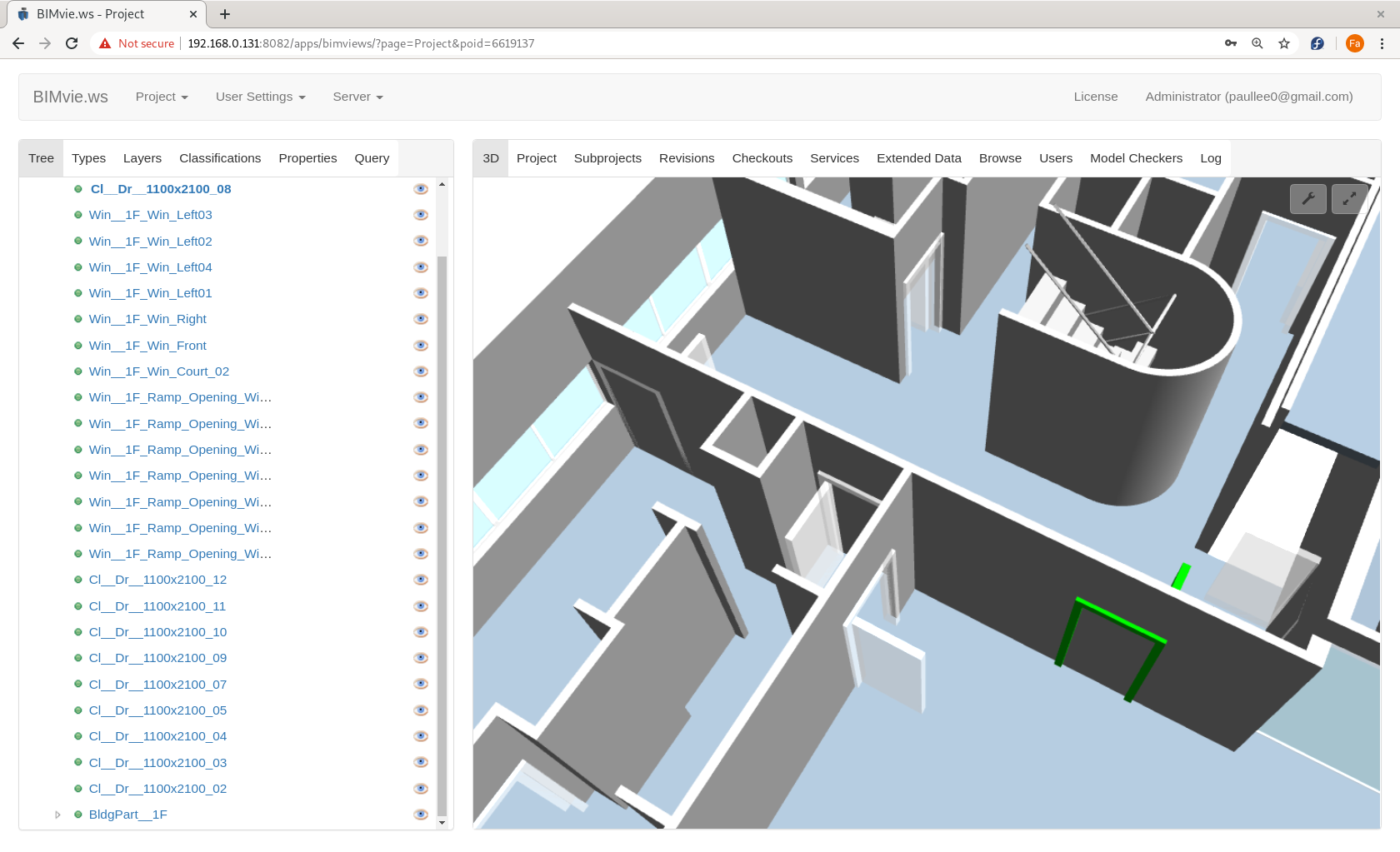 Missing Doors Opening [0.15.162.jar / 0.15.181.jar] · Issue #1093 · opensourceBIM/BIMserver · GitHub