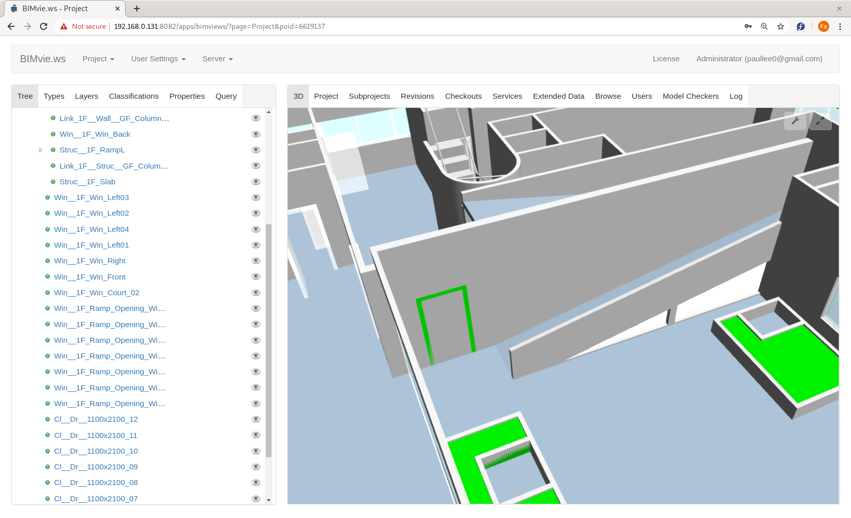 Missing Doors Opening [0.15.162.jar / 0.15.181.jar] · Issue #1093 · opensourceBIM/BIMserver · GitHub