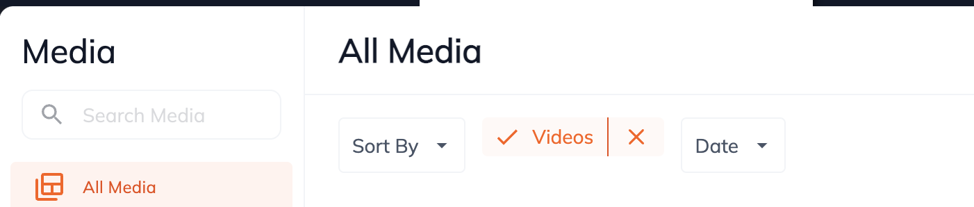 Media App: Filter Pill Height is Taller Than It Should be · Issue #1587 · zesty-io/manager-ui ...