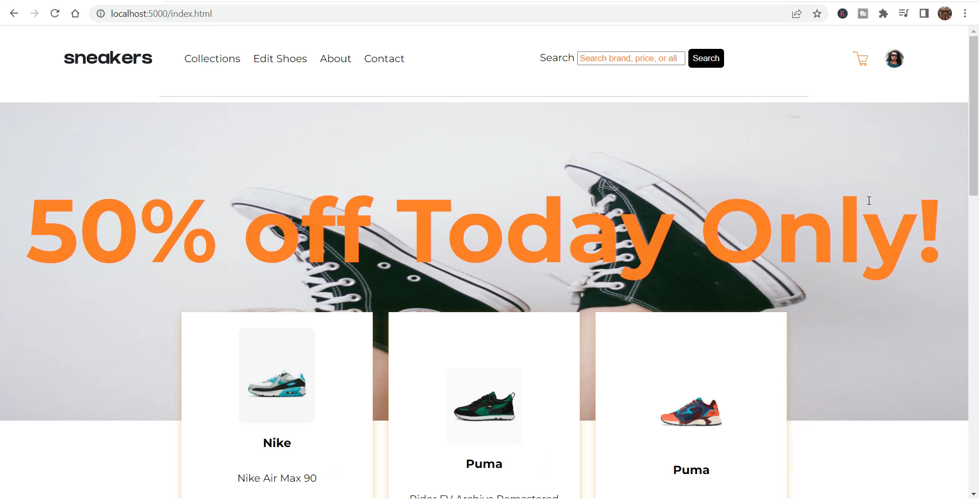GitHub - DiondraEvans/MOD2-Shoe-Ecommerce-website: an ecommerce website ...