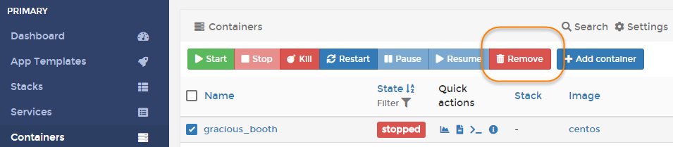 cannot remove container in container list with swarm mode · Issue #2005 · portainer/portainer ...