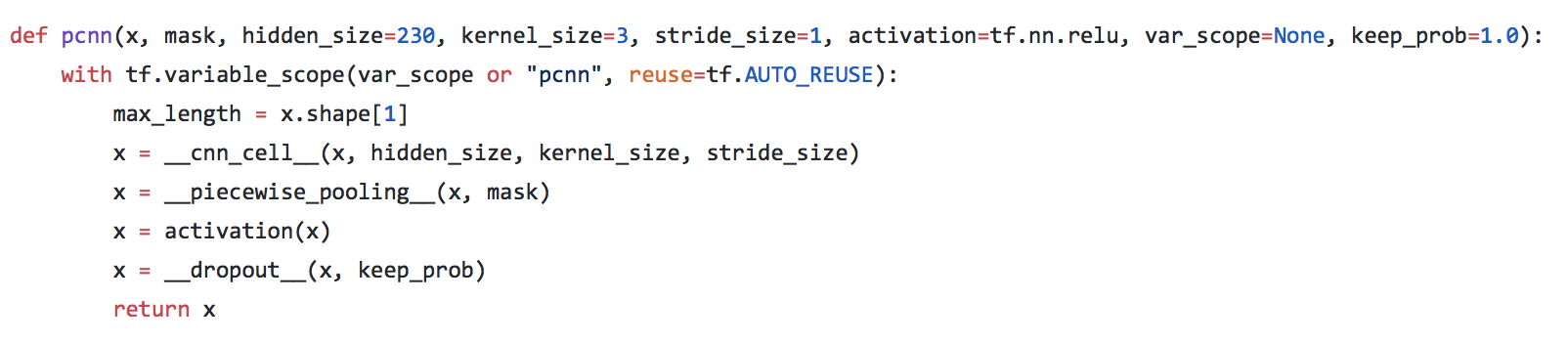 关于PCNN的网络架构 · Issue #188 · thunlp/OpenNRE · GitHub