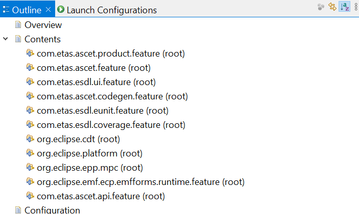 .product editor outline does not react to sort button · Issue #172 · eclipse-pde/eclipse.pde ...