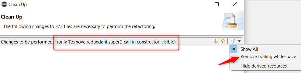Cleanup wizard summary must be refreshed on page enter · Issue #474 · eclipse-jdt/eclipse.jdt.ui ...