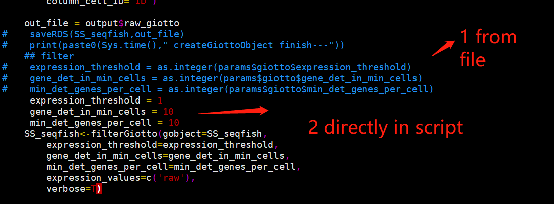 parameter problem——filterGiotto() · Issue #451 · drieslab/Giotto · GitHub