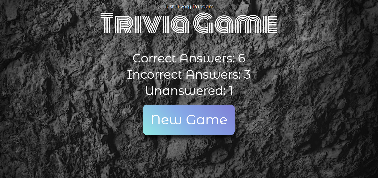 GitHub - tedi0722/TriviaGame