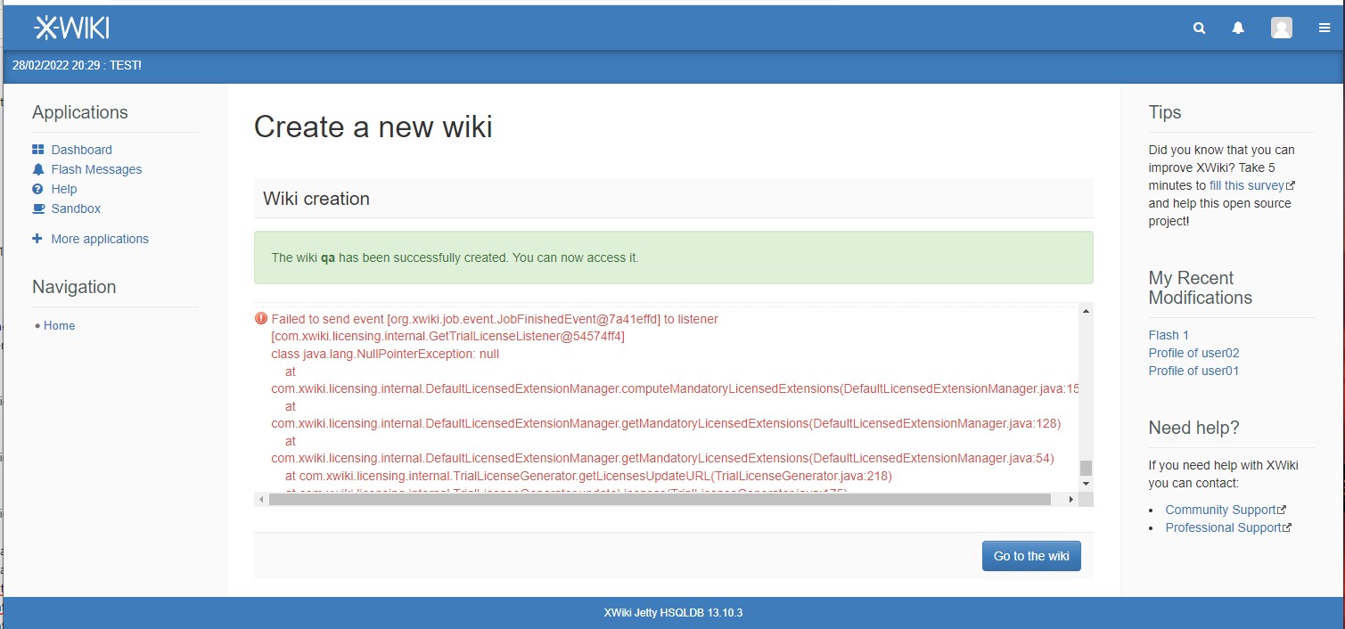 Errors when creating a subwiki after a PRO app was installed on farm level · Issue #122 ...