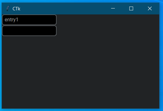 CTkEntry.configure(placeholder_text) does not update placeholder text shown in entry field ...