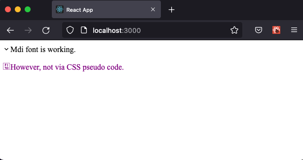 Material Design Icon not working in CSS pseudo code · Issue #6390 · Templarian/MaterialDesign ...