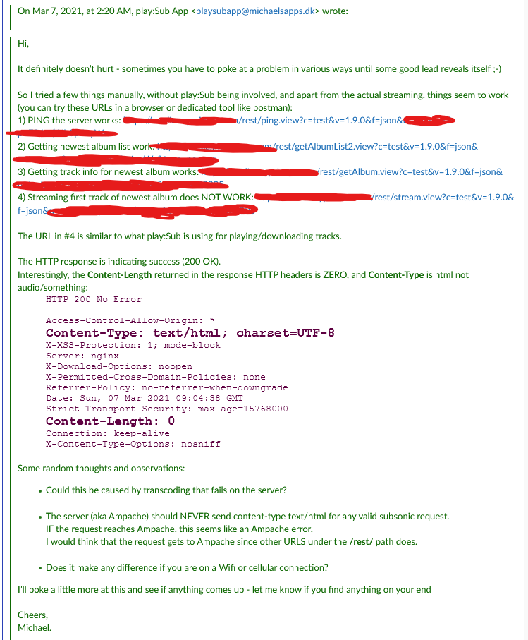 Can not utilize the subsonic API · Issue #2810 · ampache/ampache · GitHub