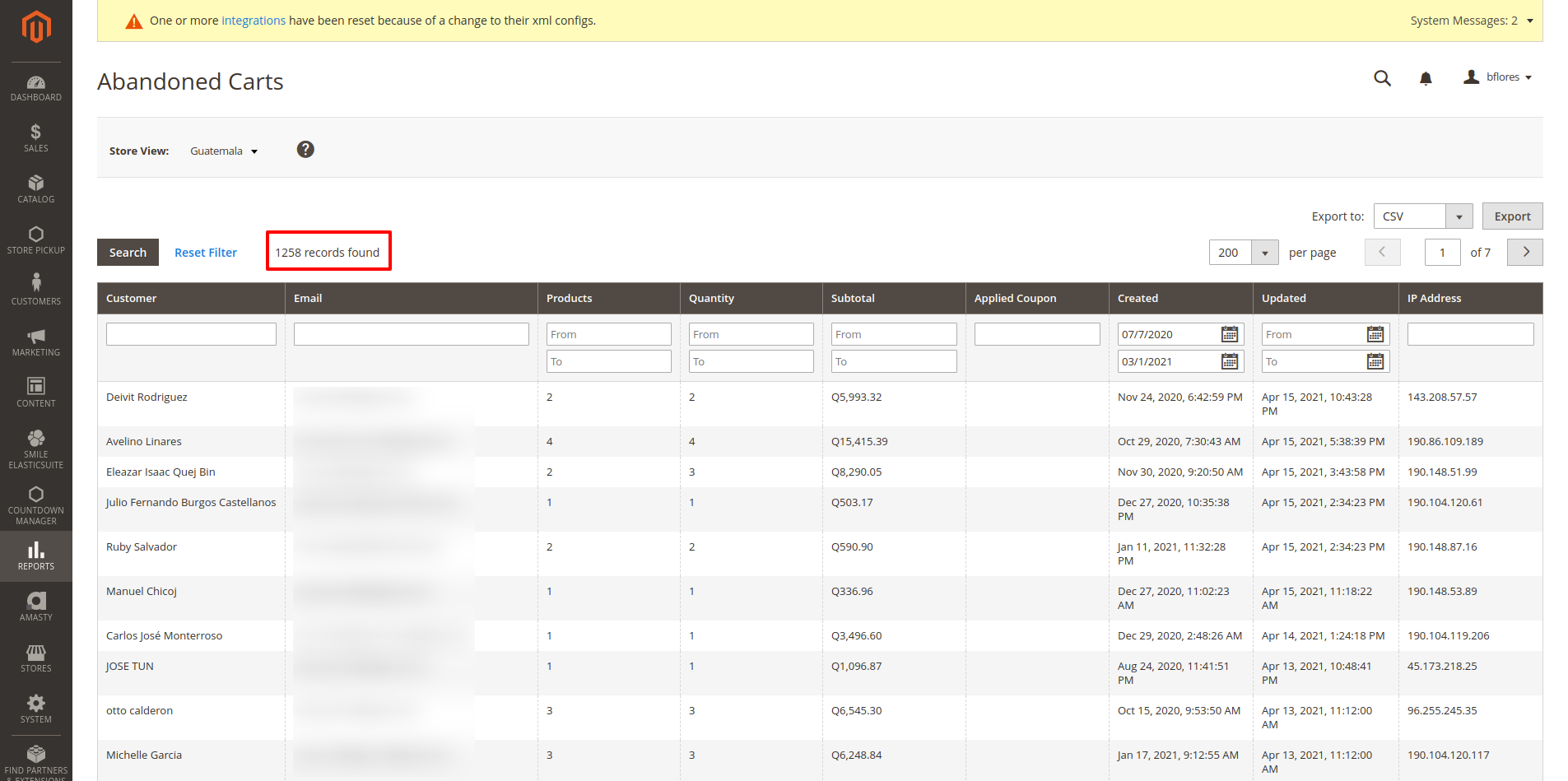 Duplicated Rows In Csv Export Of Report Module · Issue 32799 · Magentomagento2 · Github 