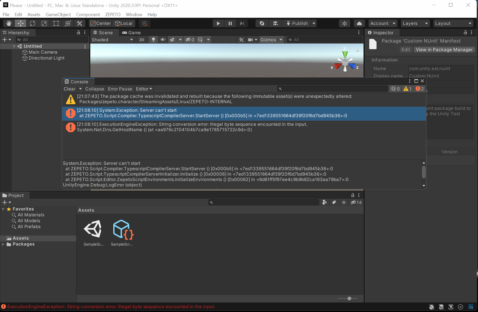 ZEPETO Script Compiler 오류 · naverz zepeto-studio-kor · Discussion #838 · GitHub
