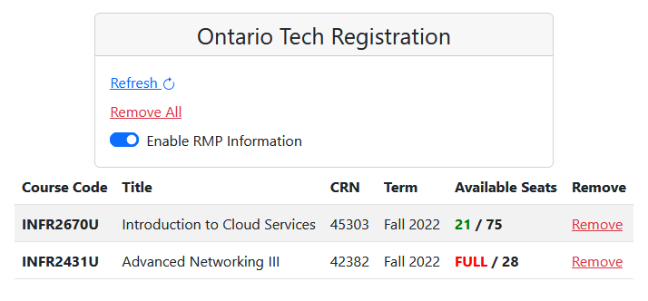GitHub - daniel-boctor/Ontario-Tech-University-Registration