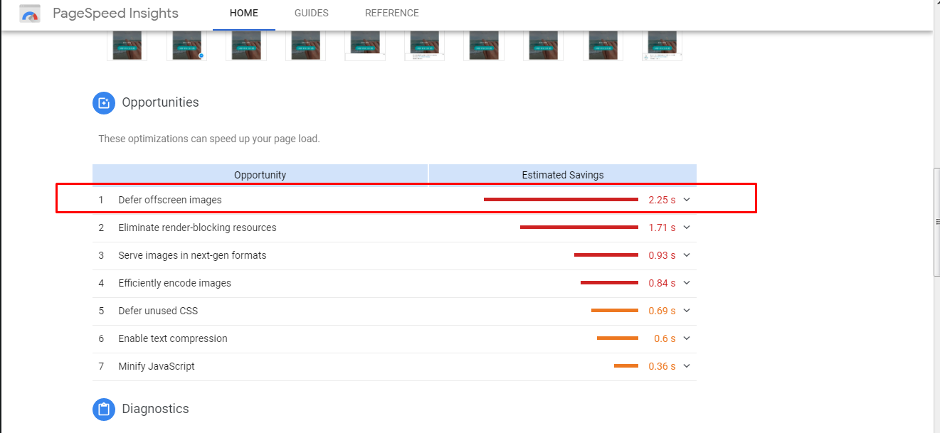 Why Google PSI still suggest deffer the bellow the fold images on mobile devices.. · Issue #586 ...