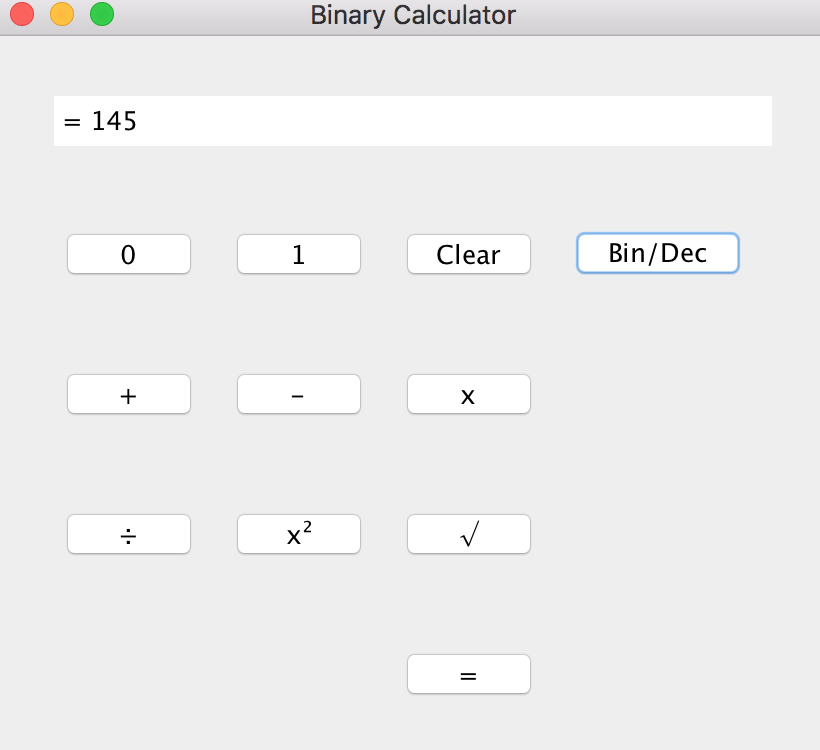GitHub - bfurlani/binary-calculator-team-1: A Java Binary Calculator