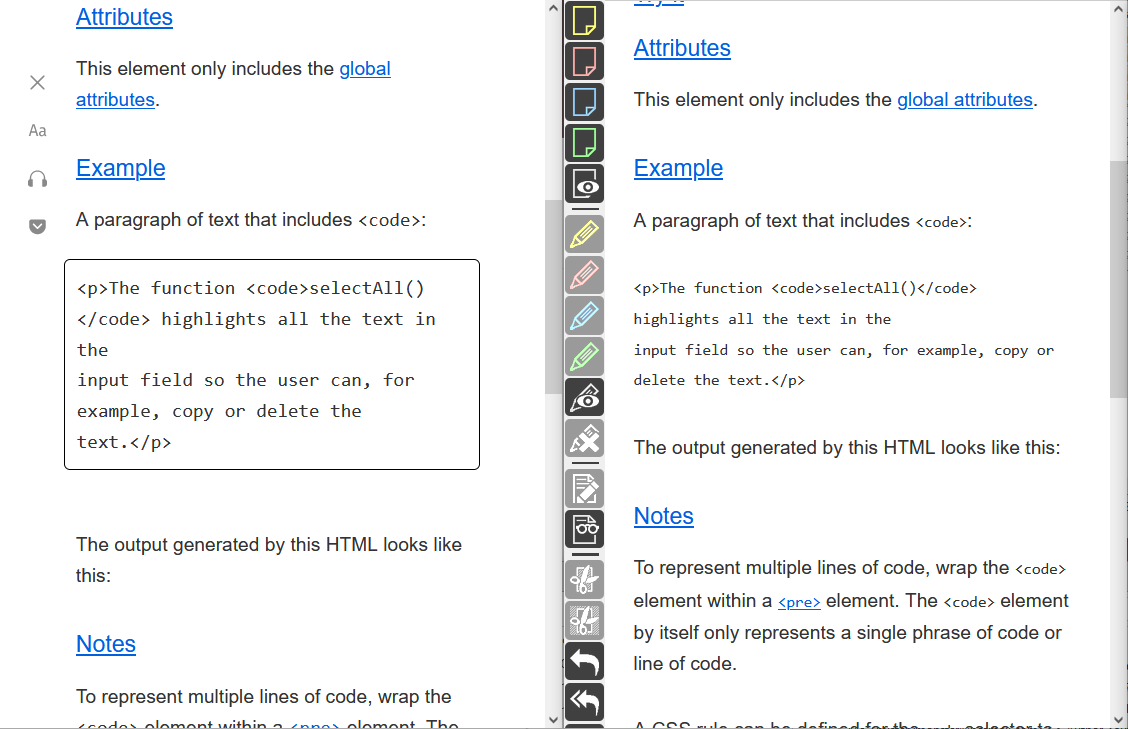 Feature Support Some Tag In Format The Page For Better Readability · Issue 988 · Gildas